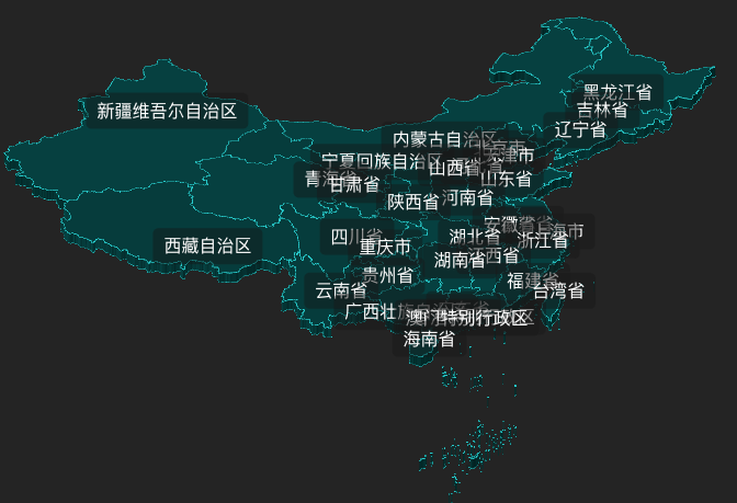 Threejs 3d地图实现省份下钻实例 完竣世界 