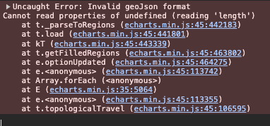 echarts 渲染 geoJson GeometryCollection报错Invalid geoJson format - 完竣世界